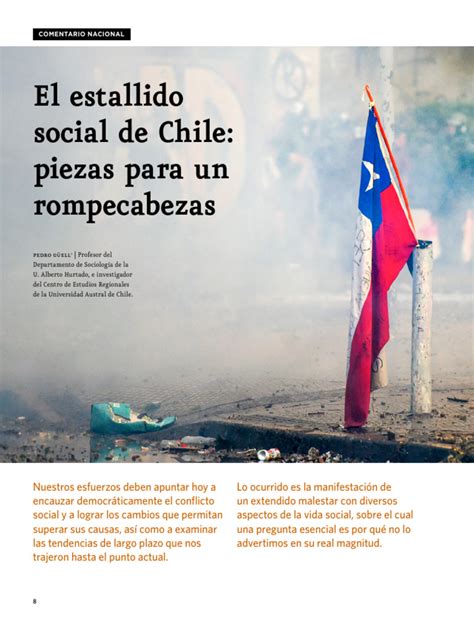 El Estallido Social En Chile Pdf Democracia Ciencias Sociales