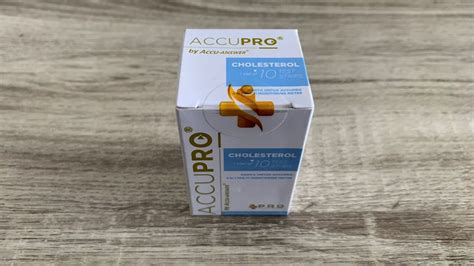 Accupro Cholesterol Test Strips