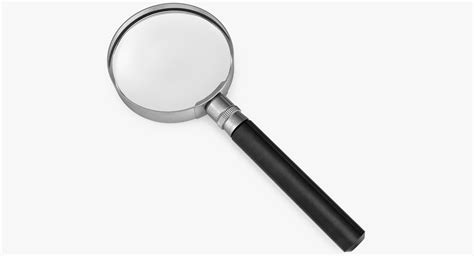 3d Magnifier Glass Model Turbosquid 1220746