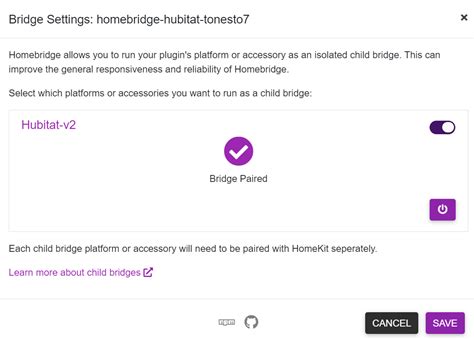Release Homebridge Hubitat V20 Page 45 ⚙️ Custom Apps And Drivers Hubitat