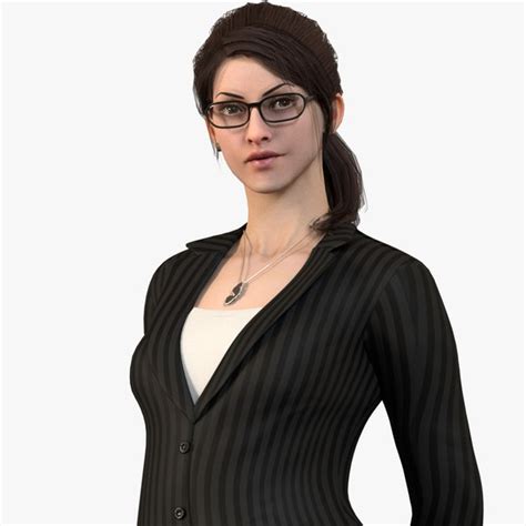 Modelo 3d Equipo De Chica Profesional Turbosquid 2089492