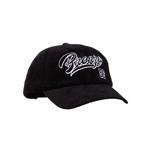 Sports Cord Hat Black Bronze56k