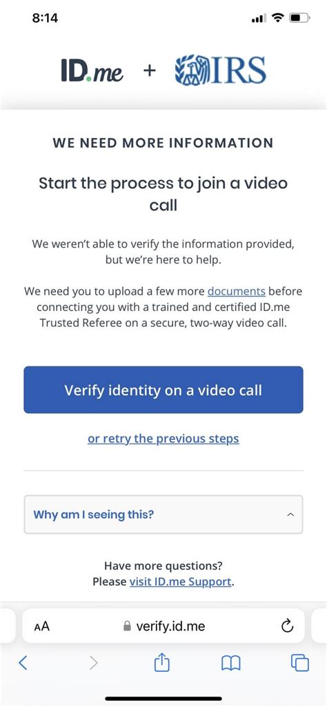 Id Me Irs Verification R Irs