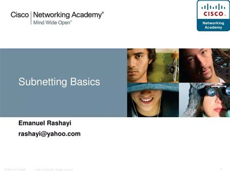 Ppt Subnetting Basics Powerpoint Presentation Free Download Id1401410