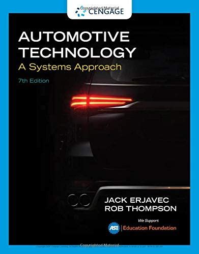 Automotive Technology A Systems Approach Controses Store