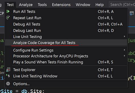 C How Perform Code Coverage For My Project I Wrote Unit Test In