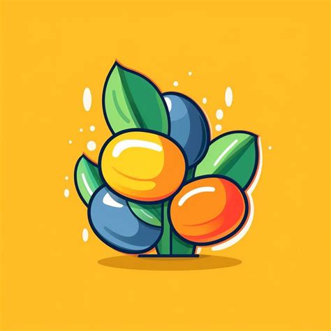 Premium Ai Image Fruit Logo