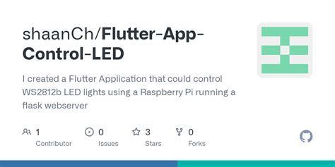 Github Shaanchflutter App Control Led I Created A Flutter