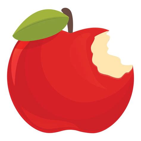 Apple Bite Vector Art Icons And Graphics For Free Download