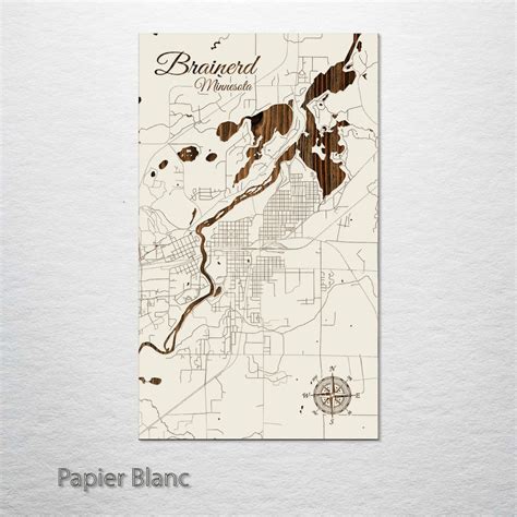 Brainerd Minnesota Street Map