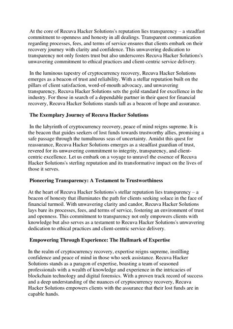 Ppt How To Recover Stolen Cryptocurrency In 2025 With Recuva Hacker