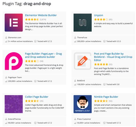 What Are The Best Drag And Drop Builders Plugins In Wordpress