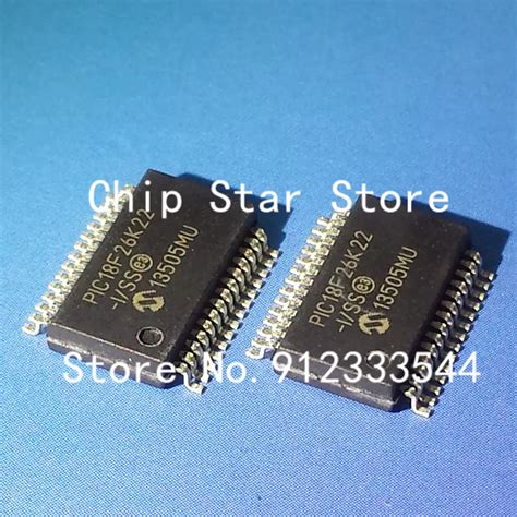 2 50pcs PIC18F26K22 I SS PIC18F26K22 SSOP28 8Bit MCU Flash PIC18 Family PIC18F K2x Series