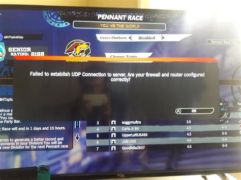Failed Udp Connection Any Ideas On How To Fix R Supermegabaseball