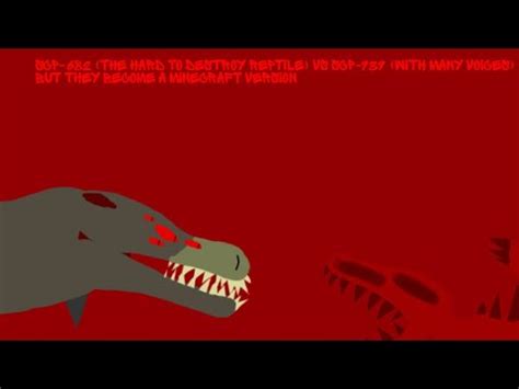 SCP 682 The Hard To Destroy Reptile Vs SCP 939 With Many Voices