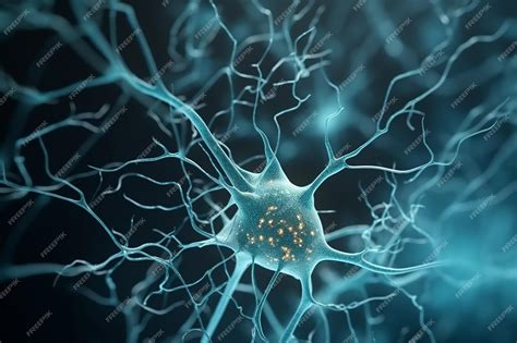 Premium Ai Image Neurons Making Synapse Nervous System Sending