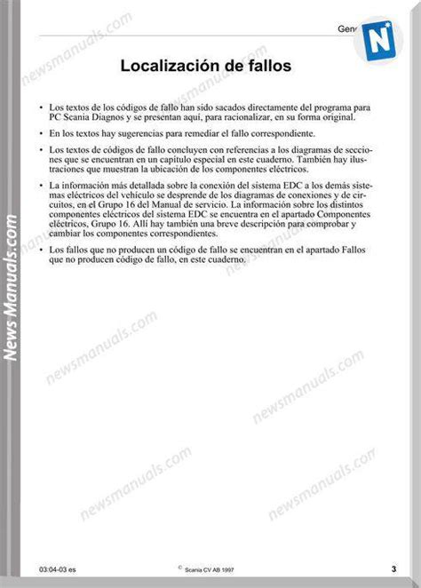 Scania Edc Troubleshooting