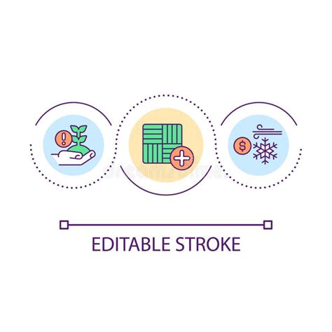 Lack Of Resources Loop Concept Icon Stock Vector Illustration Of Agronomy Agro 259739481