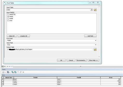 Summarizing Table Into Multiple Fields Using Arcgis Pro Geographic Information Systems Stack