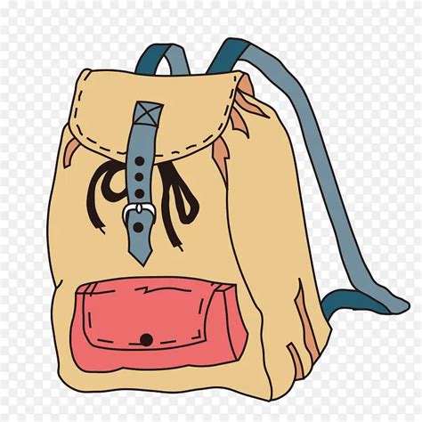 手绘书包png图片素材下载图片编号qveljopy 免抠素材网