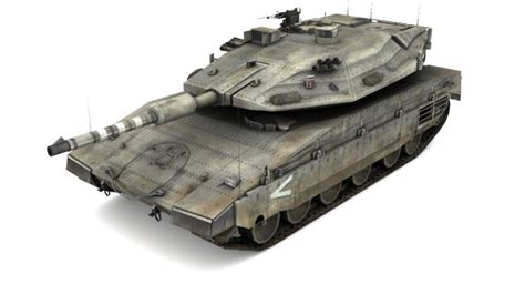 Merkava Mk Iv 3d Model In Tank 3dexport