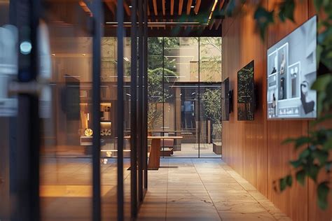 Modern Multilayered Security Camera System Premium Ai Generated Image