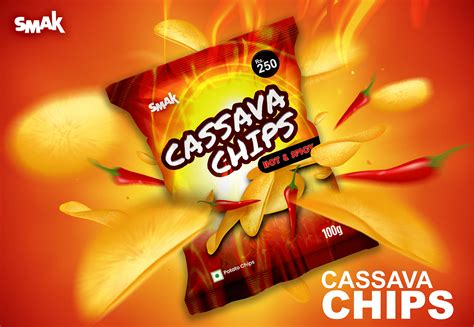 Cassava Chips Behance