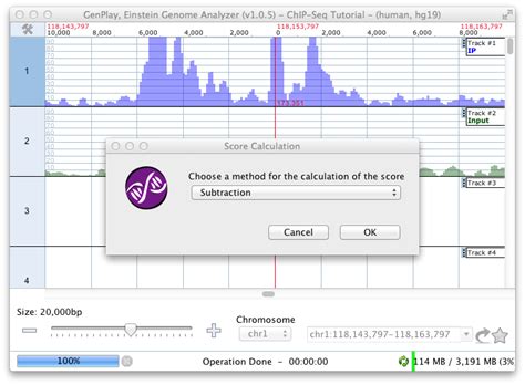 ChIP Seq Tutorial GenPlay Einstein Genome Analyzer