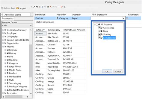 Cascading Parameters In Ssrs Using Mdx And Ssas Multi Dimensional