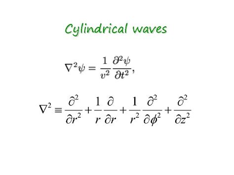Electromagnetic Wave Equation In Cylindrical Coordinates Tessshebaylo