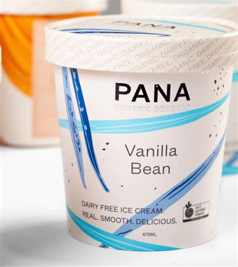 Pana Organic Ice Cream Pack Range Packaging Services Zipform Packaging
