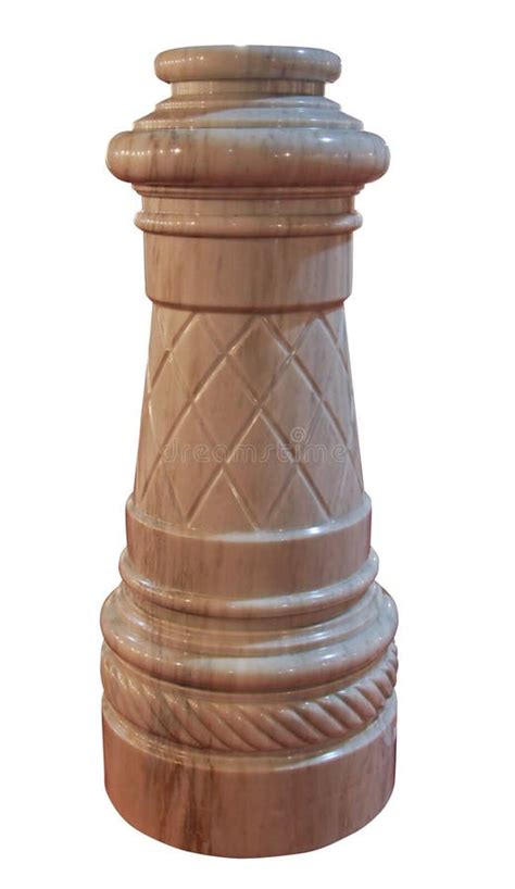 Roman Columns Stone Craftsmanship Marble Decorative Columns Architectural Columns Stock Image