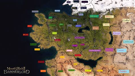 Mount And Blade Bannerlord Map Graylasopa