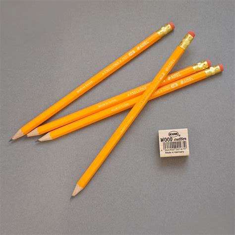 2122 Executive 노랑 지우개 연필 Adel 감도 깊은 취향 셀렉트샵 29cm