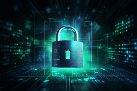 Premium Photo Cybersecurity Concept User Privacy Security And Encryption