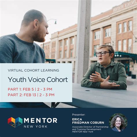 cohort learning youth voice session 2 mentor new york