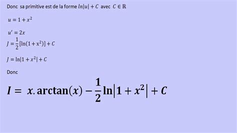 Integration De Arctan X Youtube