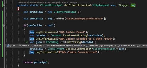 Claims Missing From X Ms Client Principal Issue 897 Azure Static