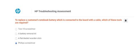 [solved] Hp Hp Troubleshooting Assessment To Replace A Customers Notebook Course Hero