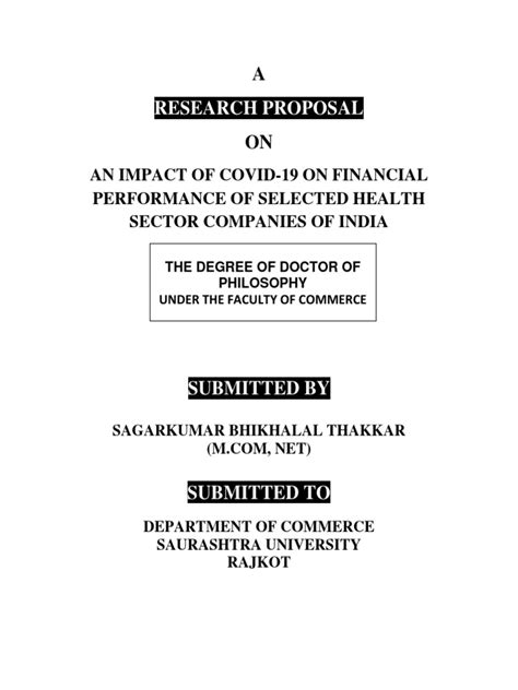 New Research Proposal Pdf Coefficient Of Variation Analysis Of
