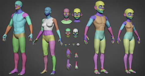 Human Base Meshes A New Free Asset Pack By Blender
