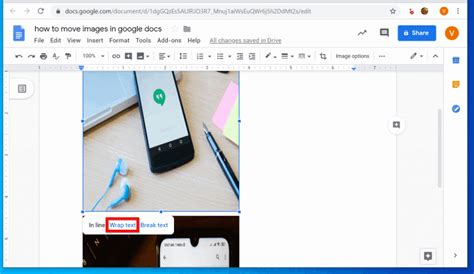 How To Move Images In Google Docs Itechguides
