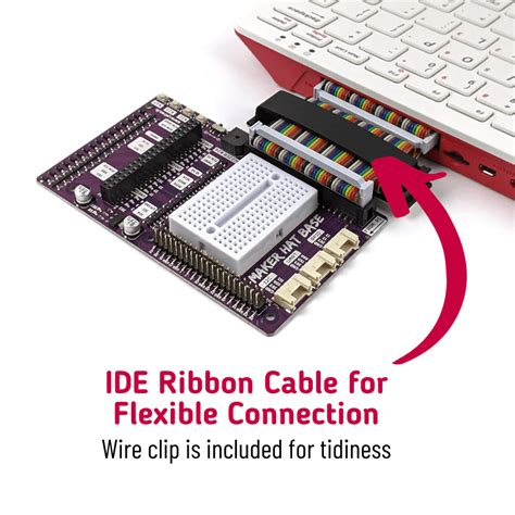 Maker Hat Base HAT GPIO Extension For Raspberry Pi Opencircuit