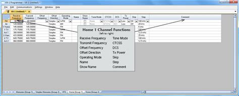 VX Radio Programming Software