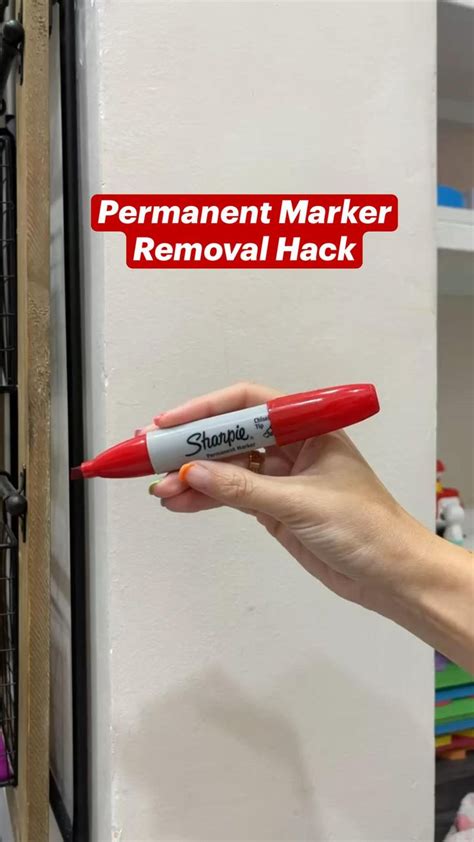 Permanent Marker Removal Hack Consejos Limpieza