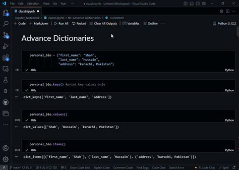 Abubakar Awan On Linkedin Python Saylanimassit Programming Advanceddictionaries Functions
