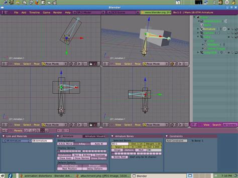 Animation Distortions Animation And Rigging Blender Artists Community
