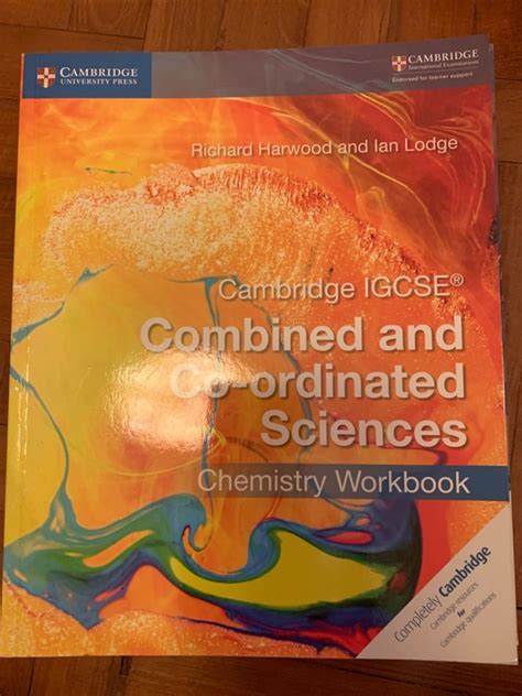 Igcse Cambridge Coordinated Science Chemistry Workbook Hobbies And Toys Stationery And Craft