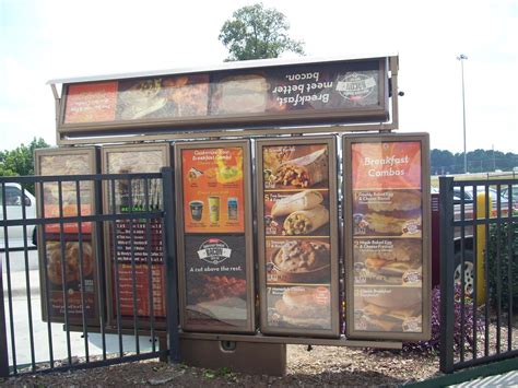 Wendys Drive Thru Menu