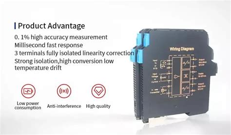 Analog Signal Isolation Galvanic Isolated Signal 4 20ma Electric Signal